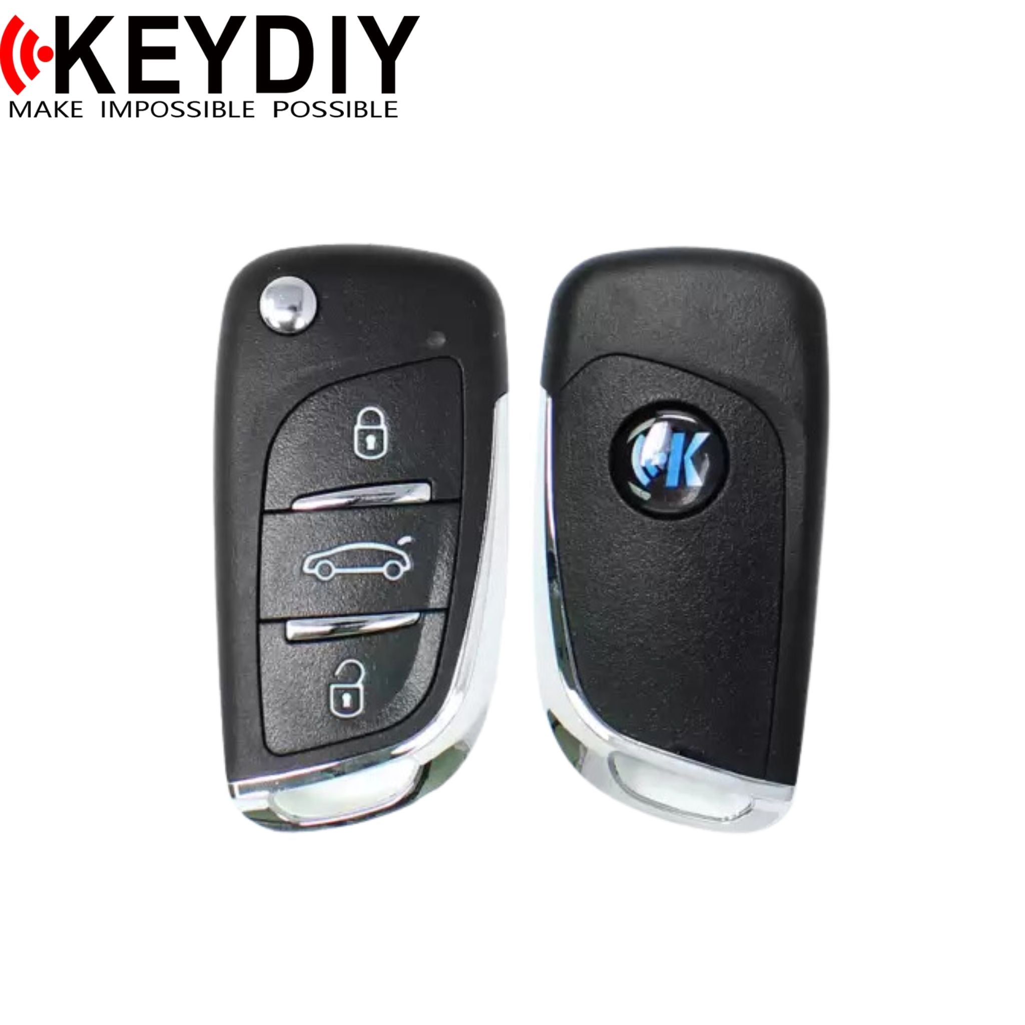 KEYDIY - Generic Style Flip Key 3B (B11) – Royal Key Supply