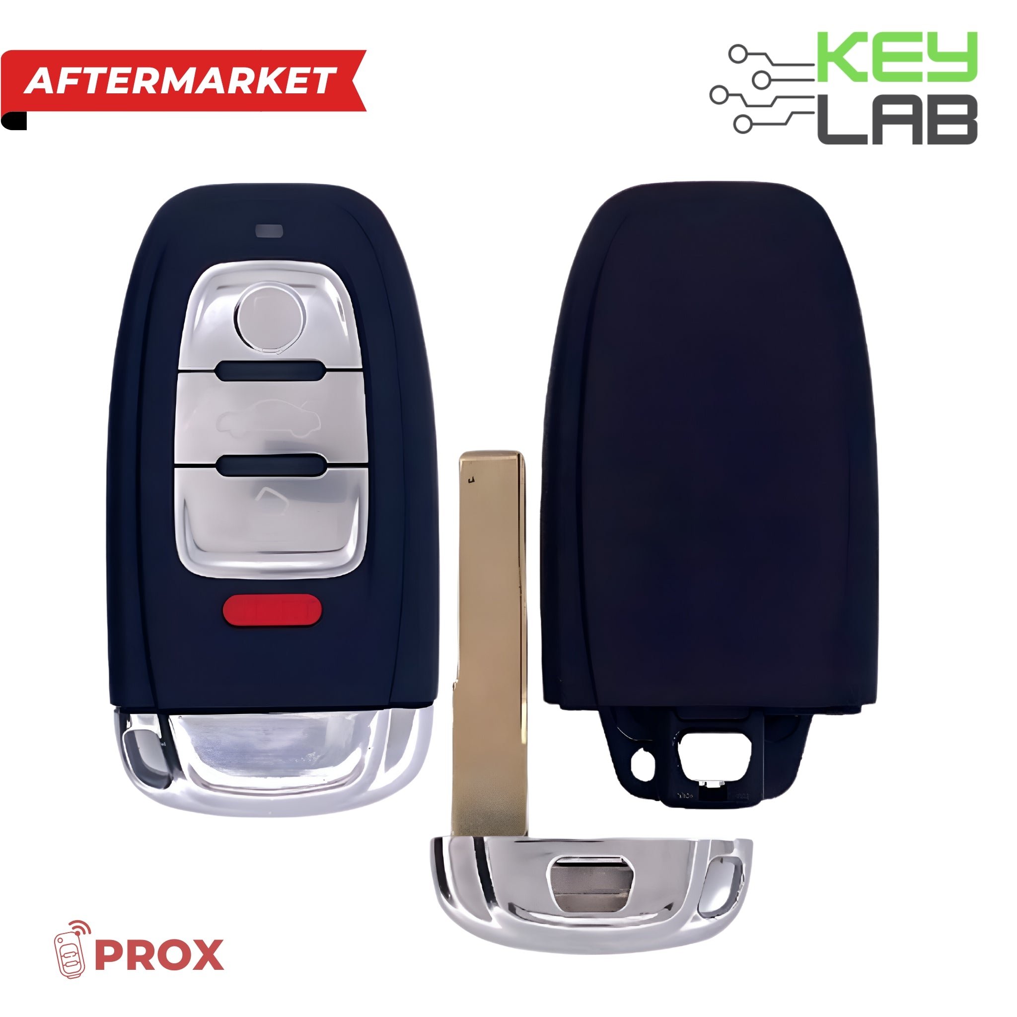 Audi Aftermarket 2008-2016 A4/S4, A5/S5, A6/S6, A7/S7, A8/S8 Smart Key ...