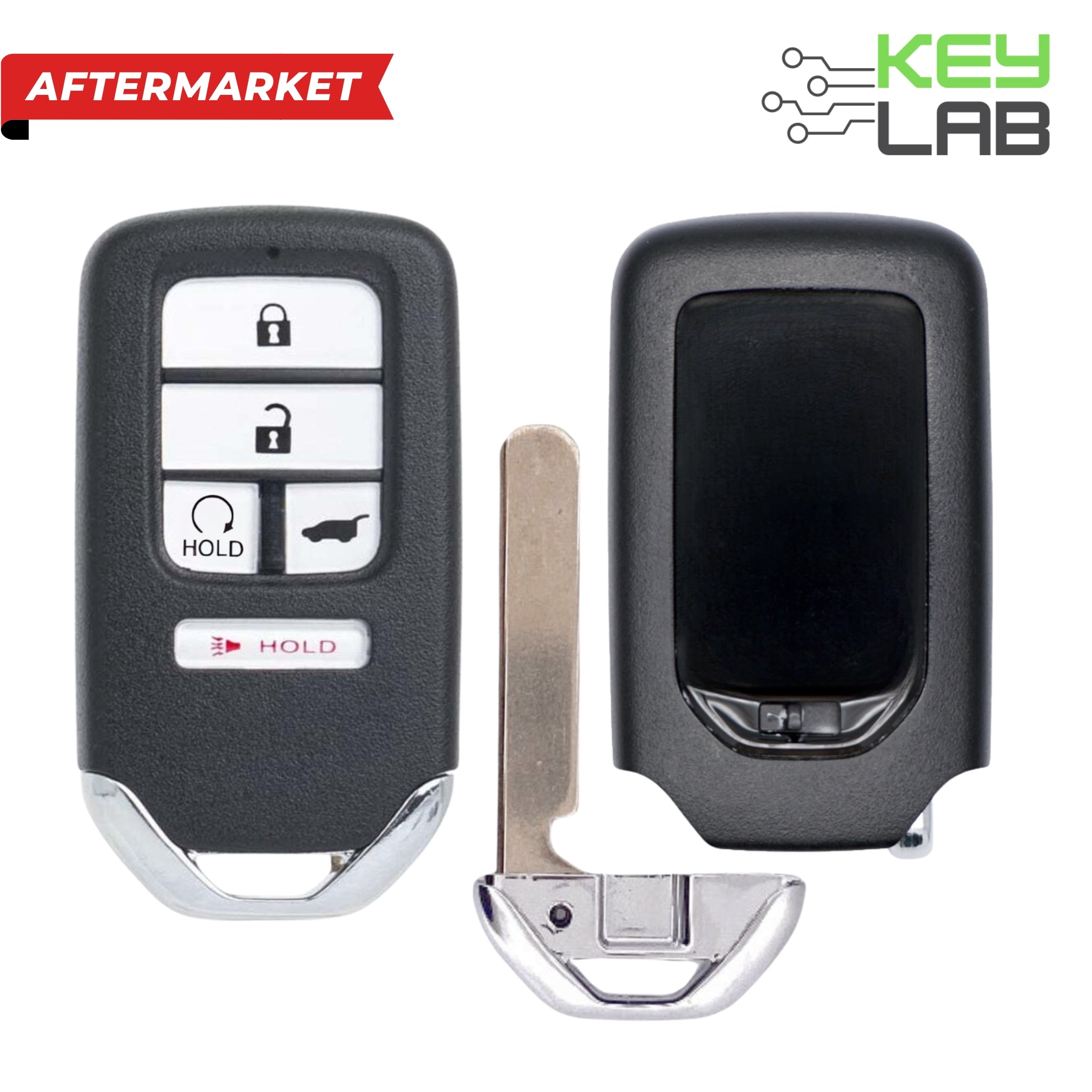 Honda Aftermarket 2016-2022 Civic, CR-V, Pilot Smart Key 5B Hatch ...