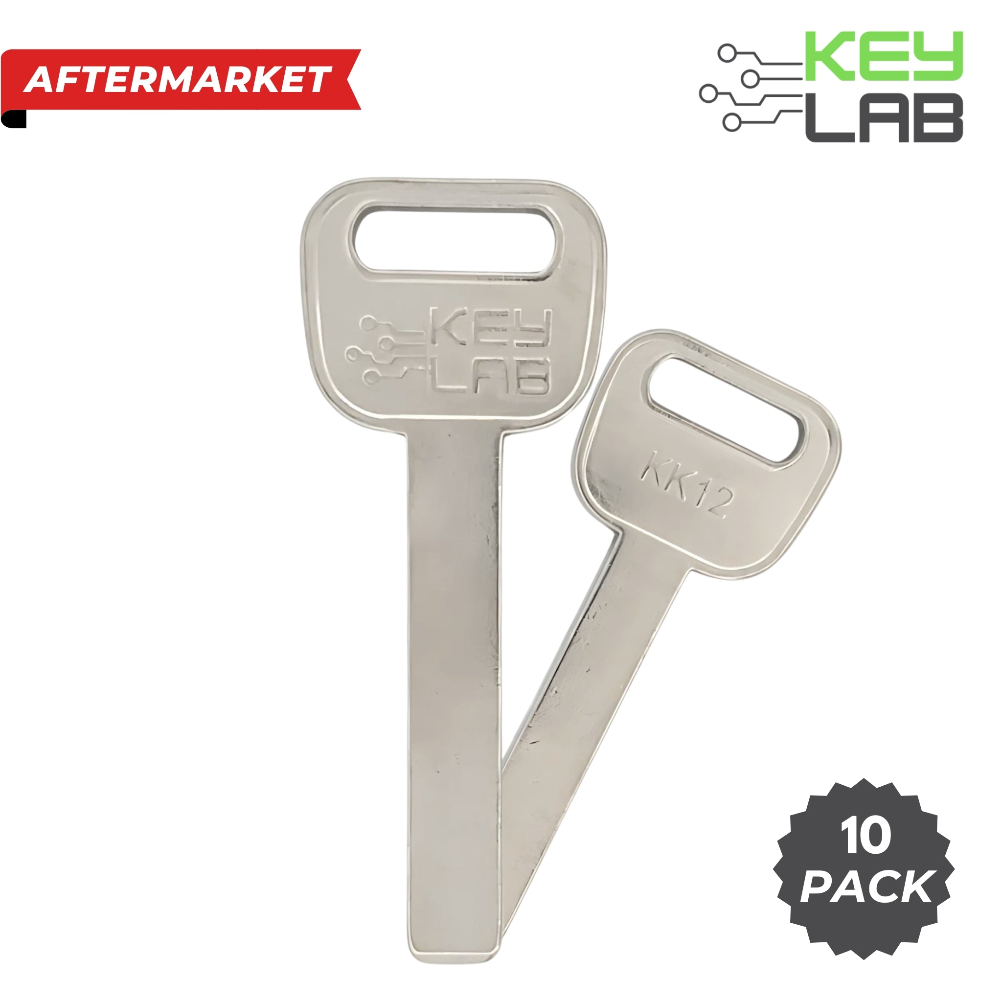 Kia Aftermarket 2016-2022 Soul, Elantra Metal Test Key KK12 (Pack of 10 ...