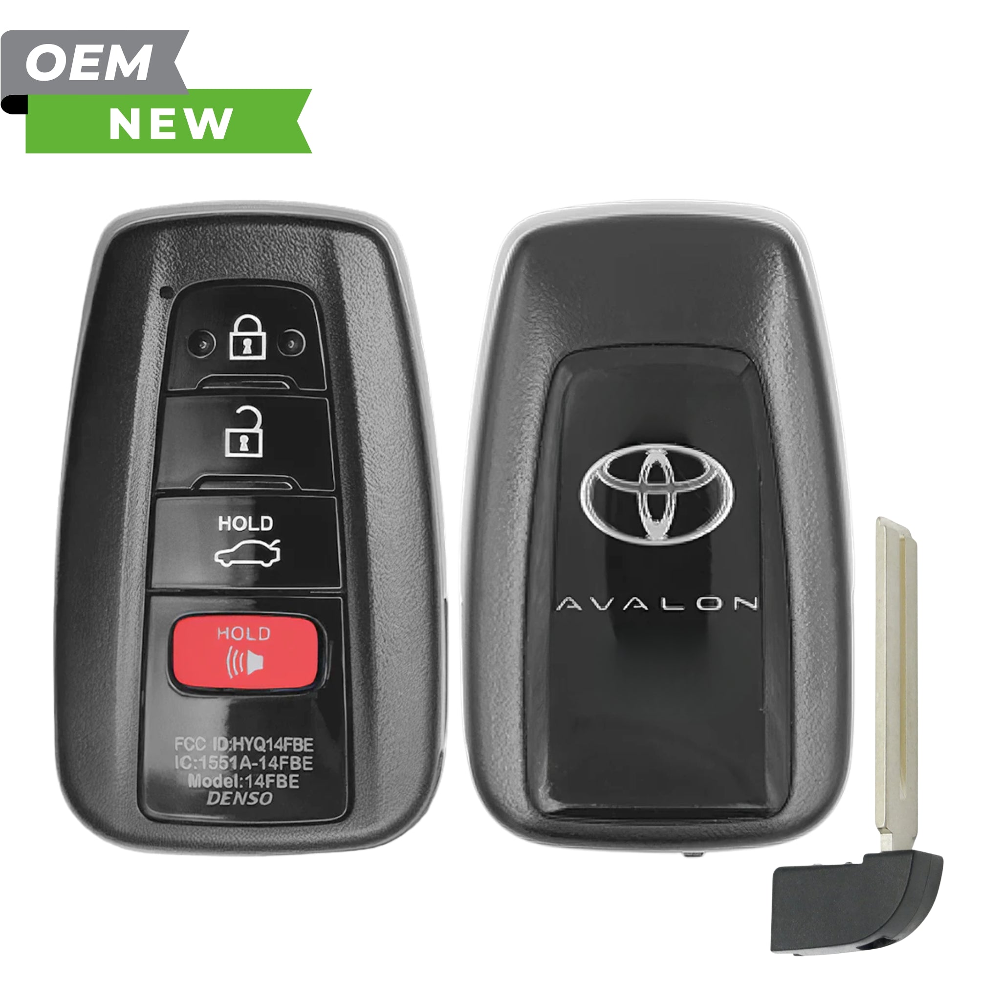 Toyota New OEM 2019 Avalon Smart Key 4B Trunk FCCID: HYQ14FBE PN# 8990H ...