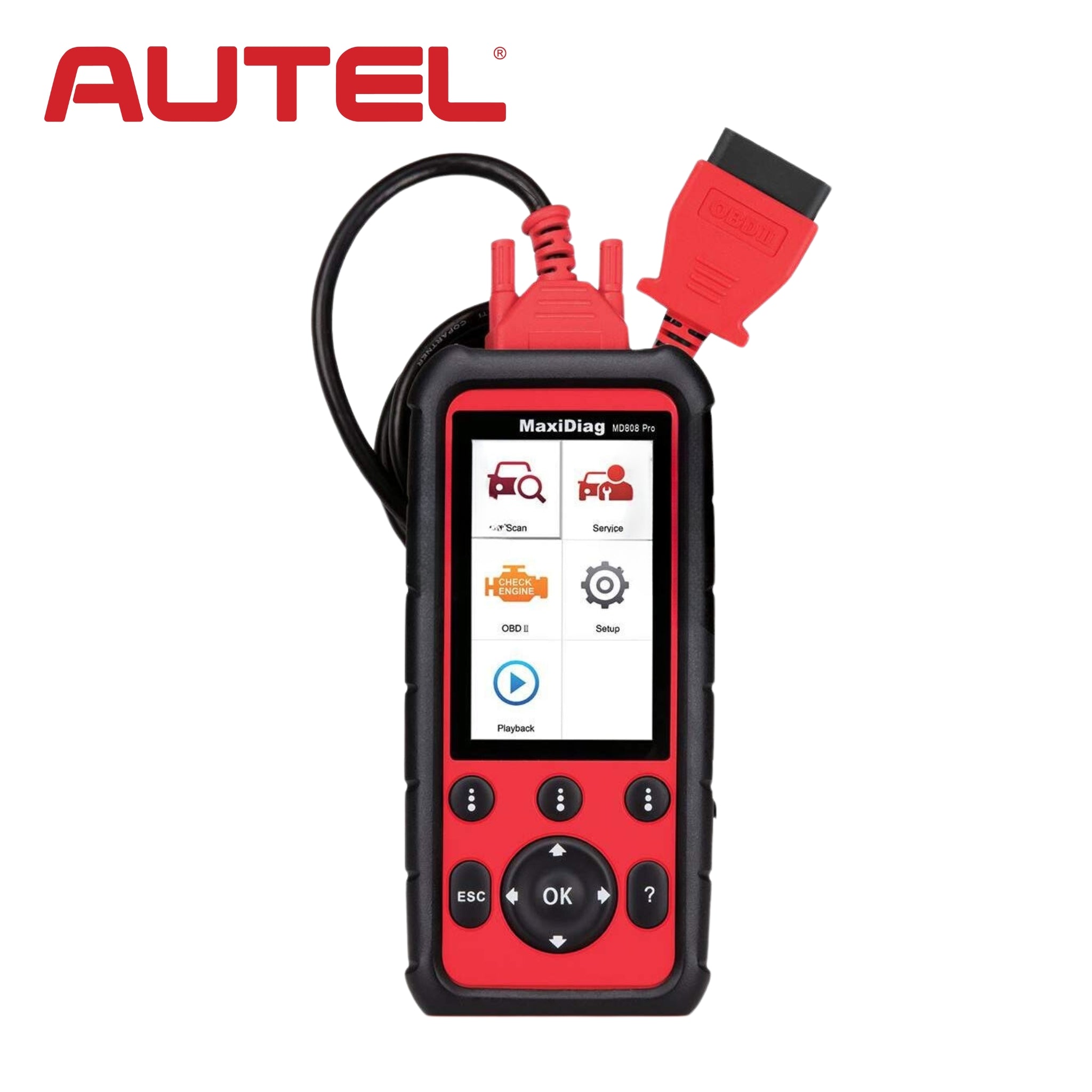 Autel - MaxiDiag MD808 Pro OBD2 Scanner - System DIagnostic – Royal Key ...