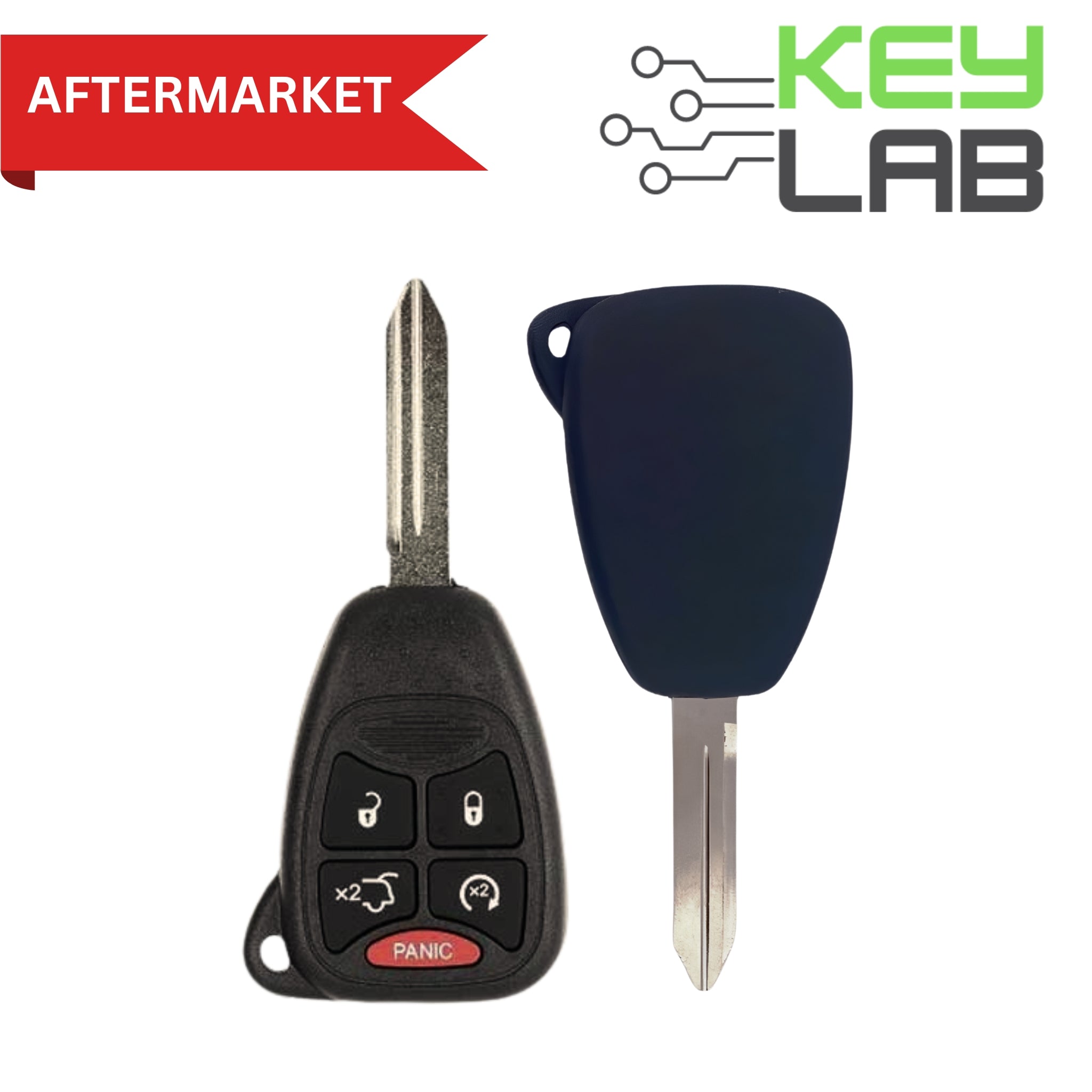 Dodge Aftermarket 2007 2013 Avenger Durango Remote Head Key 5B Remote Start FCCID OHT692427AA PN 68029834AA Royal Key Supply