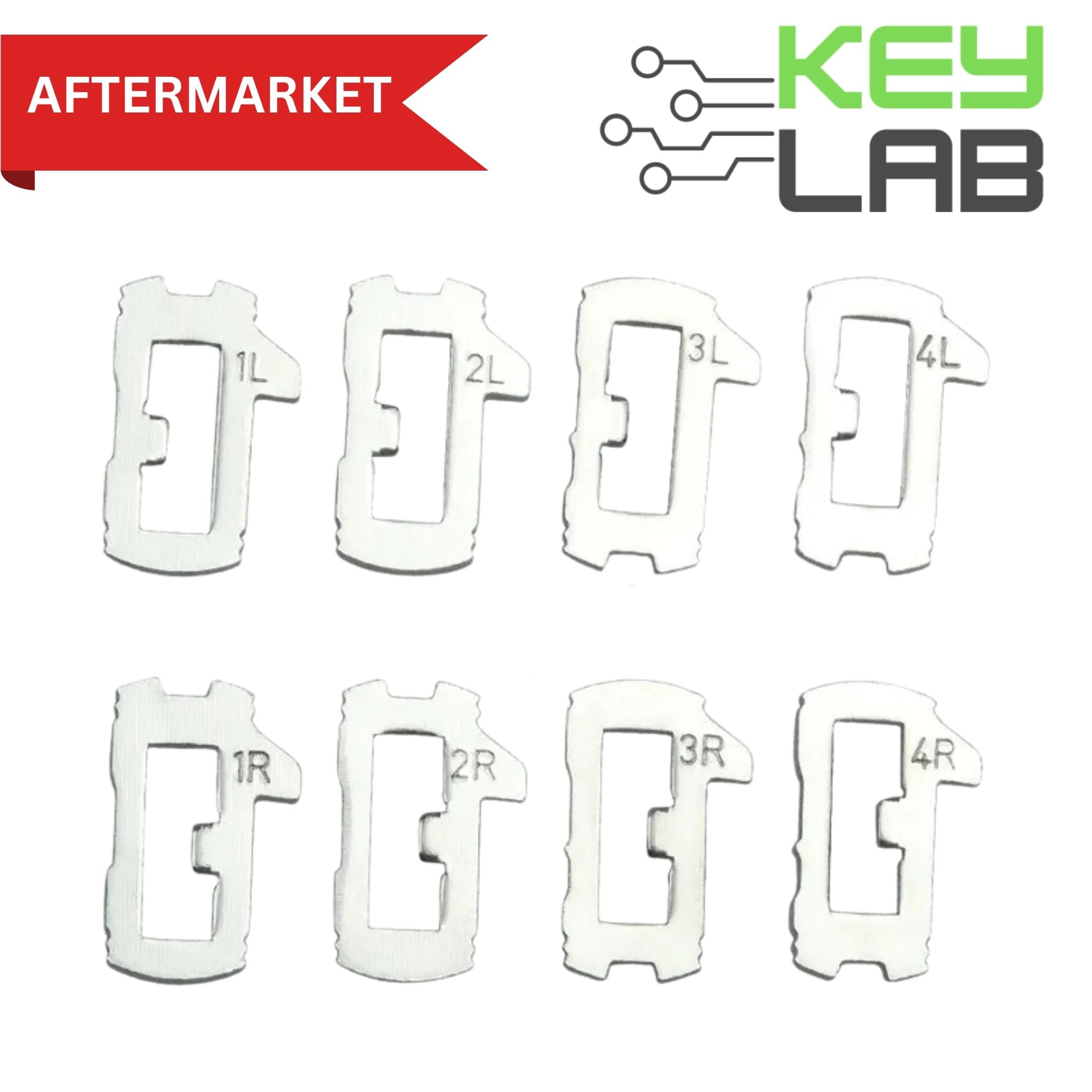 GM HU100 Ignition Lock Wafer Set (2008–2019) – Royal Key Supply