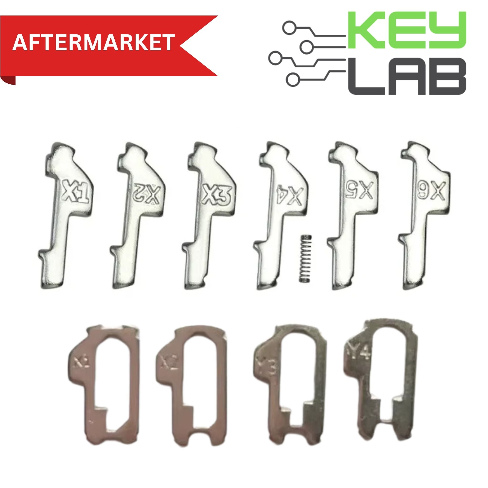 Honda - Lock Wafer Set (HON66) Big and Small Wafers – Royal Key Supply