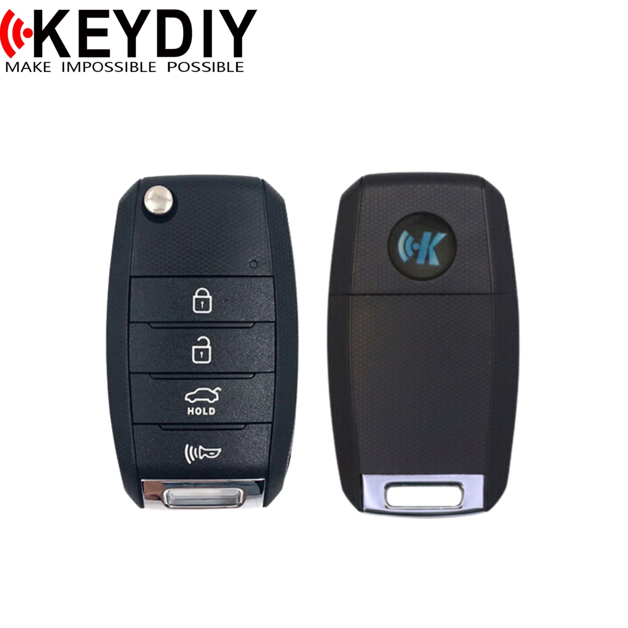KEYDIY - Kia Style Flip Key 4B (B19-4) - Royal Key Supply