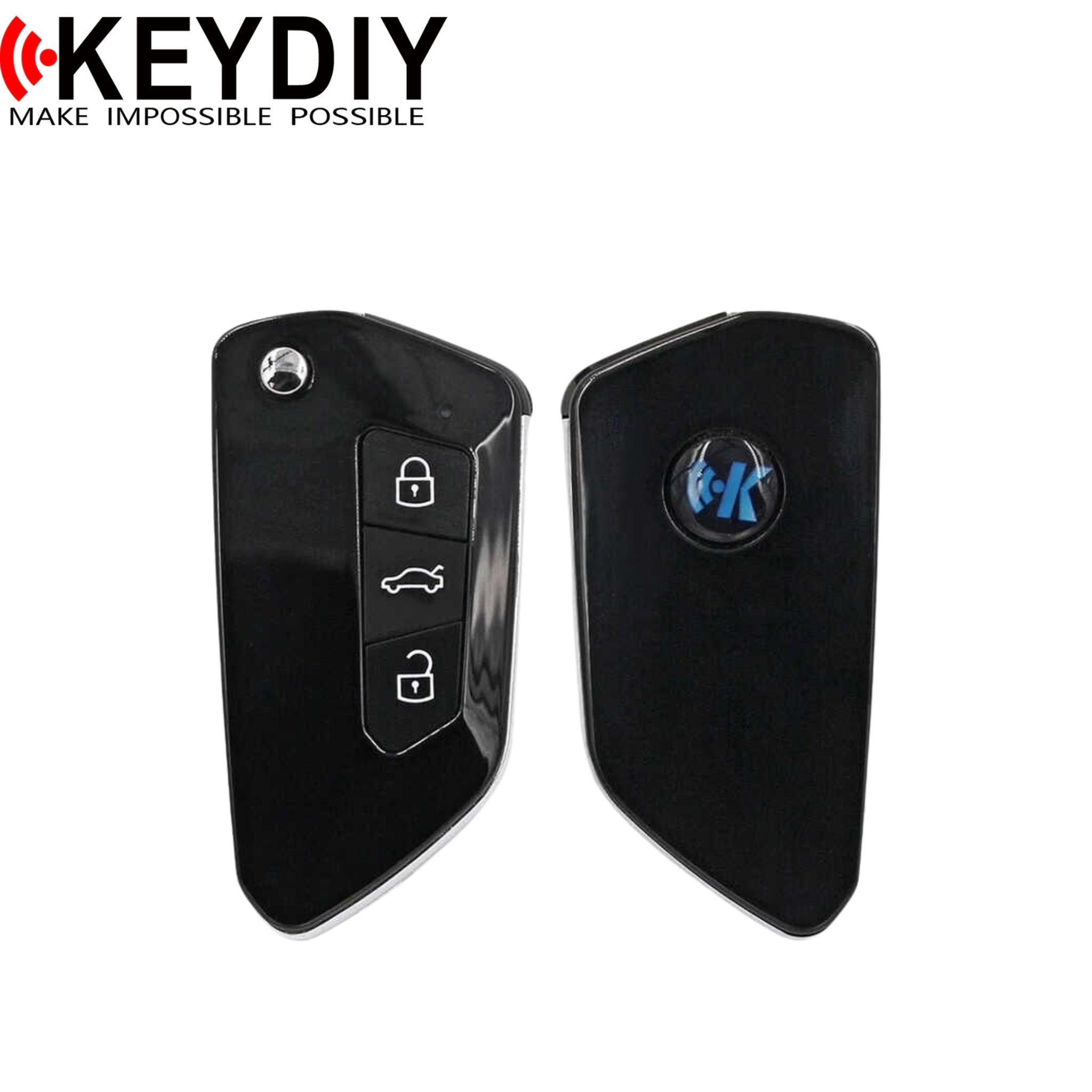 KEYDIY - VW Type Universal Remote Flip Key 3B – Royal Key Supply