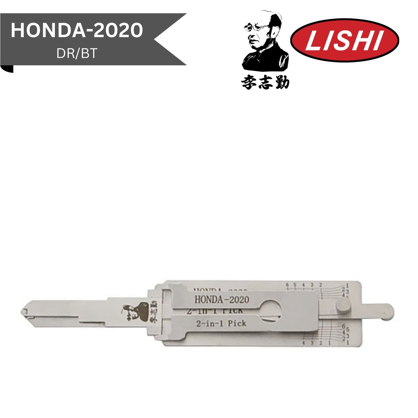 Original Lishi - Honda HONDA-2020 - 2-In-1 Pick/Decoder | Royal Key Supply