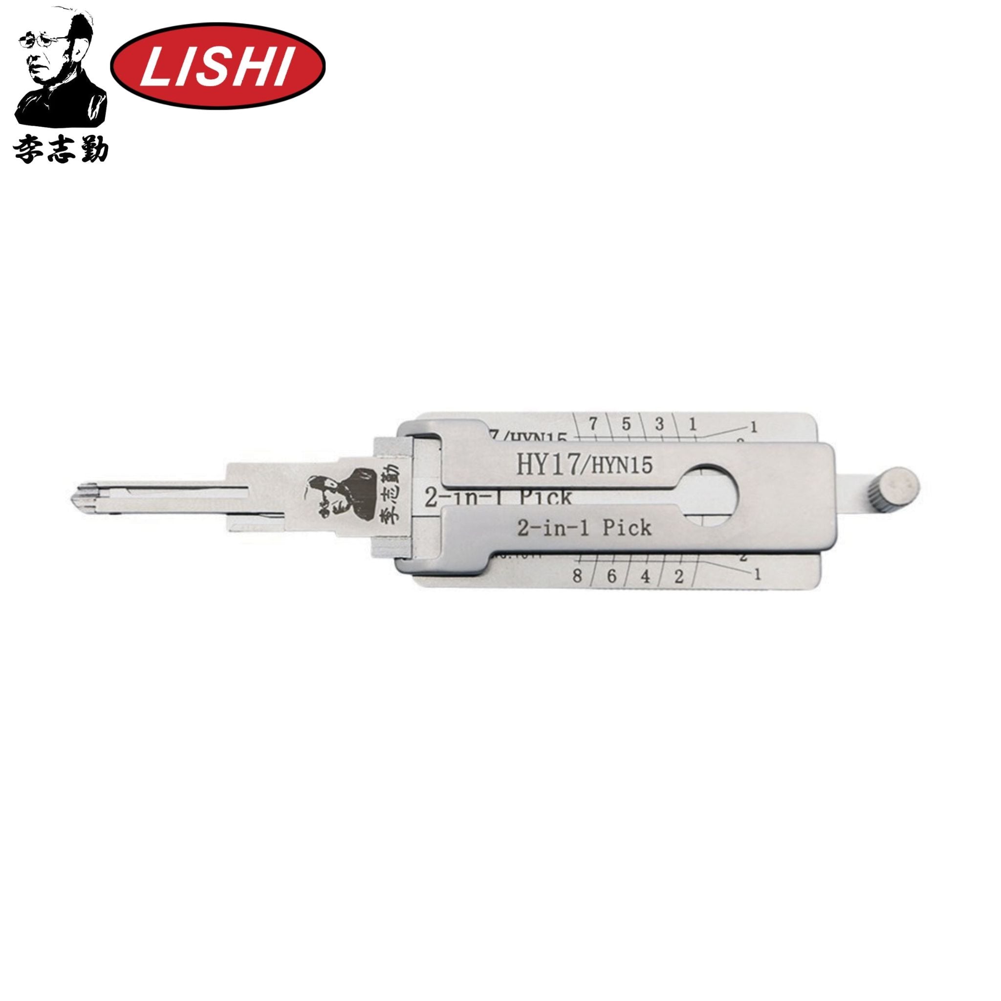 Original Lishi - Hyundai HY17/HYN15 (Dr/Bt) - 2-In-1 Pick/Decoder - AG ...