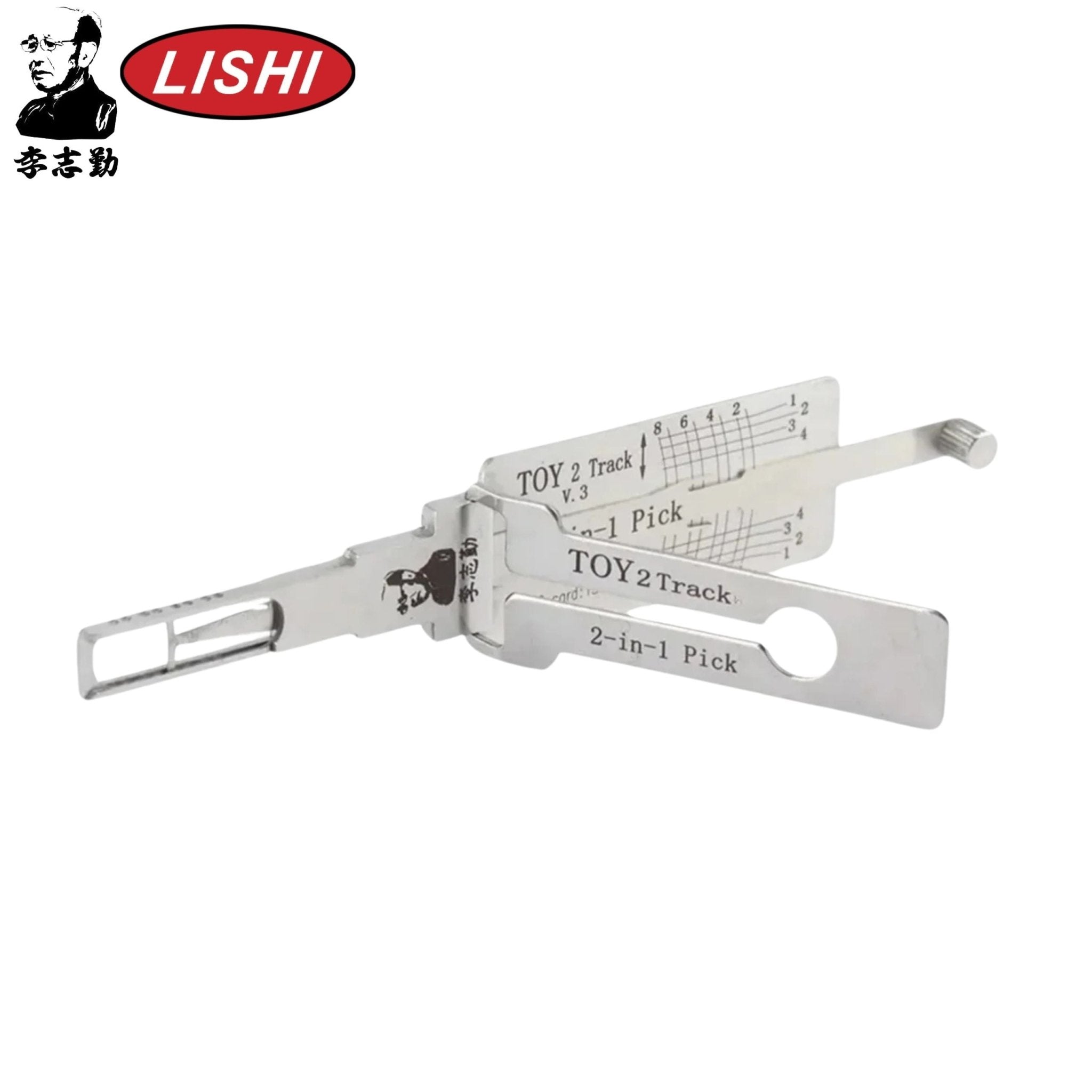 Original Lishi - Toyota TOY2T 80K (V.4) - 2-in-1 Pick/Decoder - AG ...